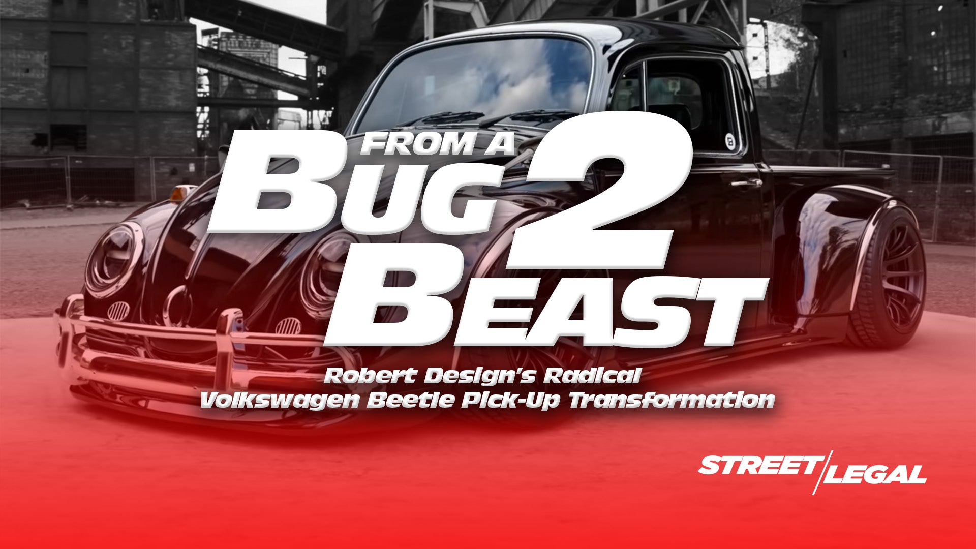 Volkswagen Beetle Pick-Up by Robert Design – Street Legal